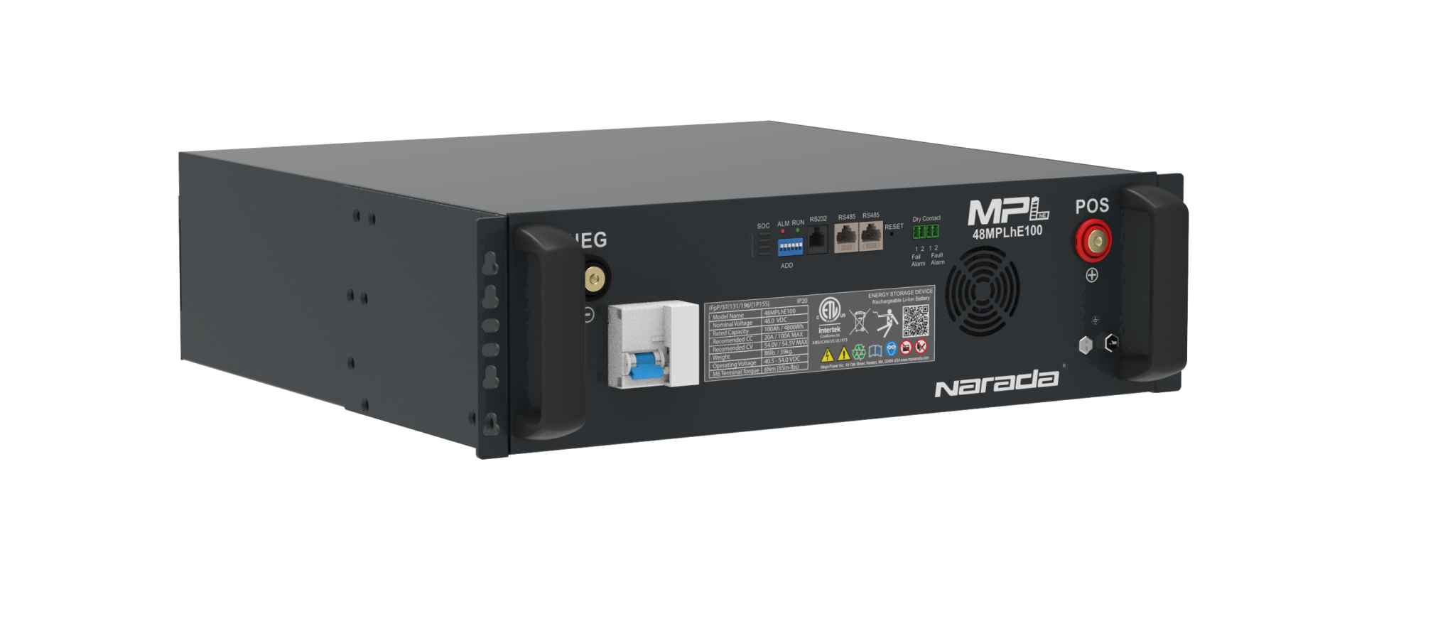 48V Li-Ion LFP Solutions - MPINarada